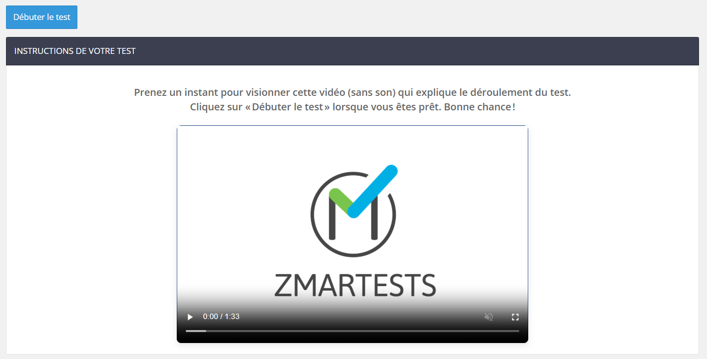 Instructions pour les tests Microsoft Office – Zmartests.com - Centre d ...